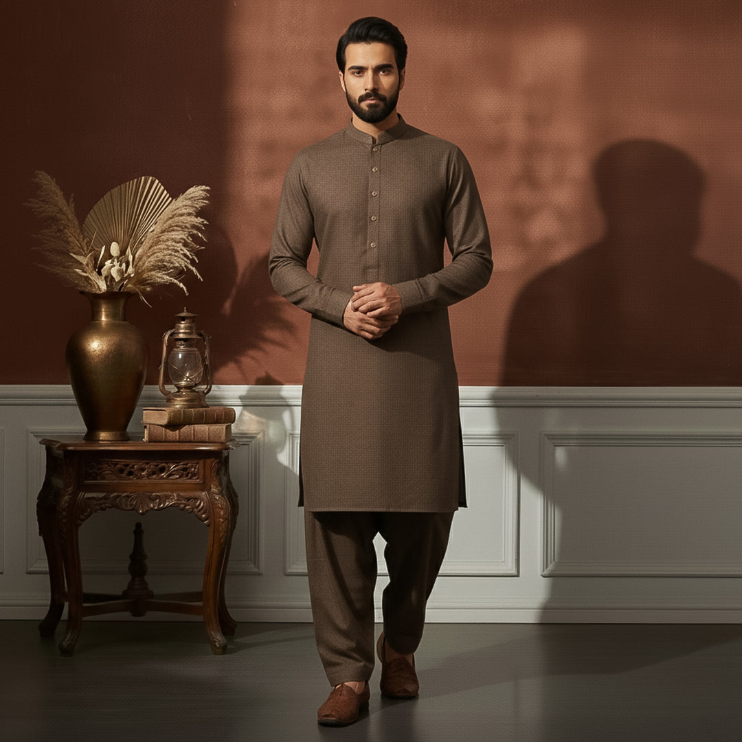 Poly Viscose Flint Classic Fit Suit – Amir Adnan
