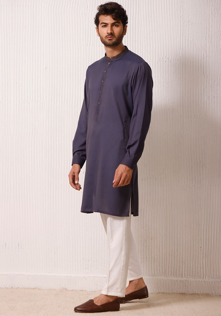 Men Kurta | Buy Pakistani Kurta For Mens Online – Amir Adnan